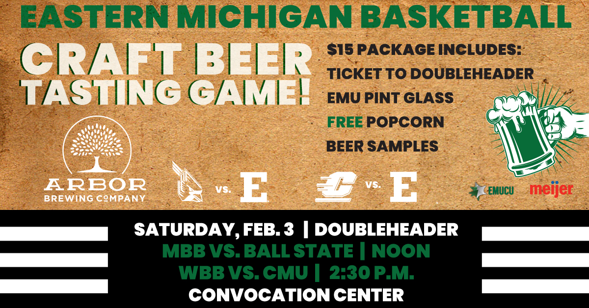 EMU Play4Kay Pink Day Doubleheader & Craft Beer Tasting - Arbor Brewing ...